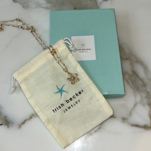 Trish Becker | Jewelry | Trish Becker Small Pav Charm Necklace | Poshmark